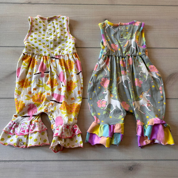 Ann Loren Romper Bundle – Sweet Pea & Teddy