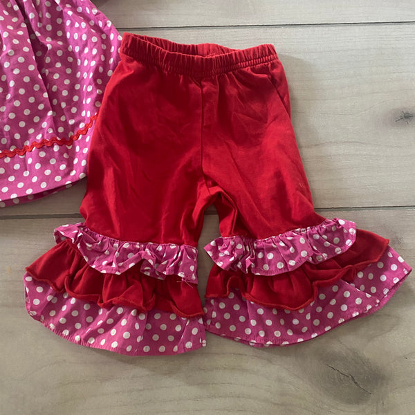 Smock Monkey Heart Smocked Outfit – Sweet Pea & Teddy