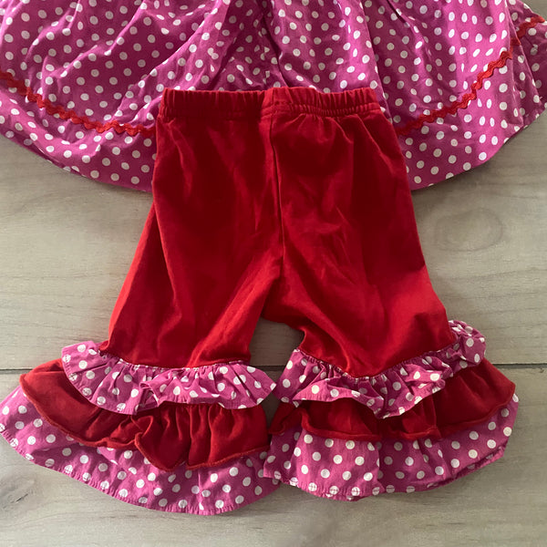 Smock Monkey Heart Smocked Outfit – Sweet Pea & Teddy